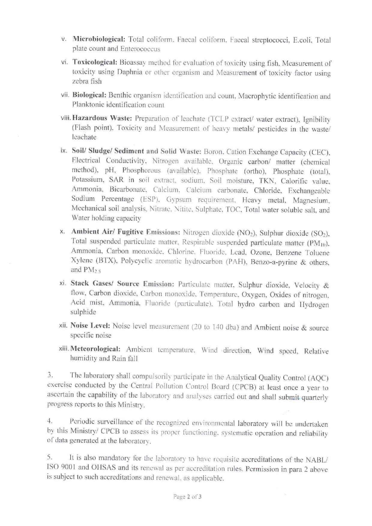 MOEF Approval — ECO PARYAVARAN