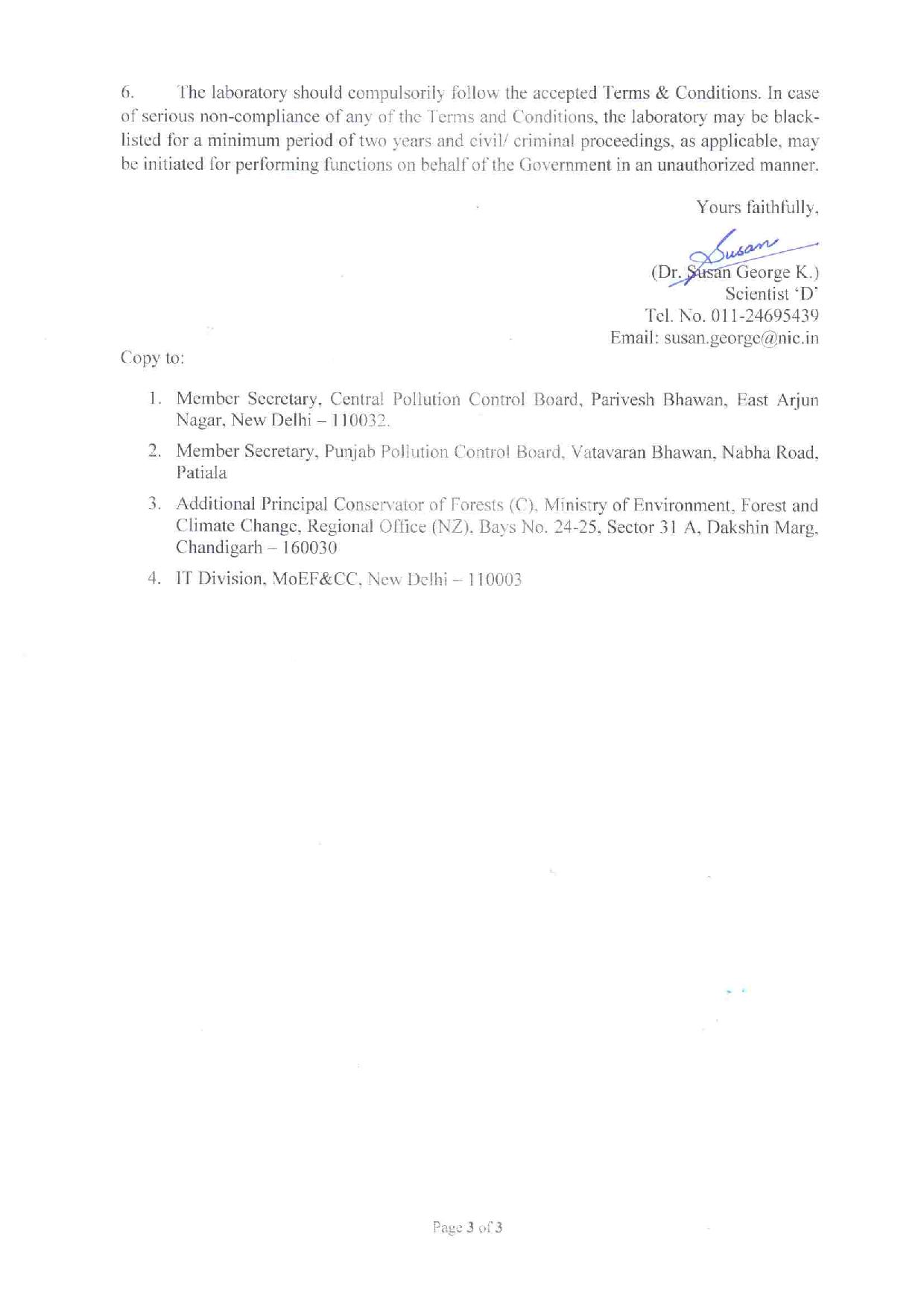 MOEF Approval — ECO PARYAVARAN